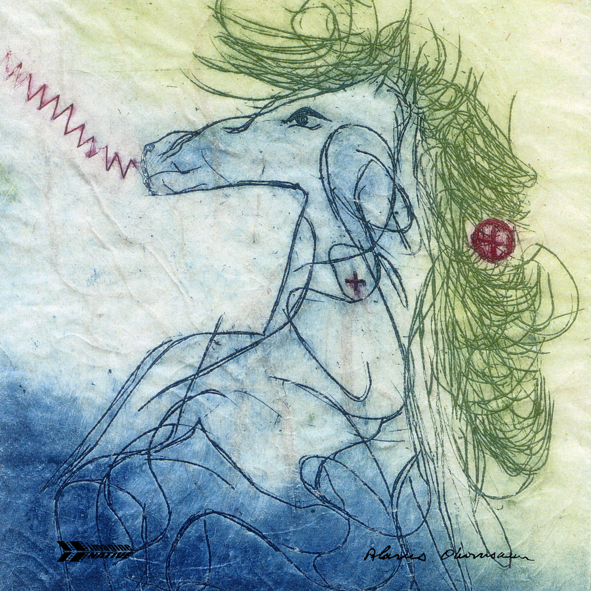 Alanis Obomsawin ''Cheval'' Silk Scarf – imagineNATIVE